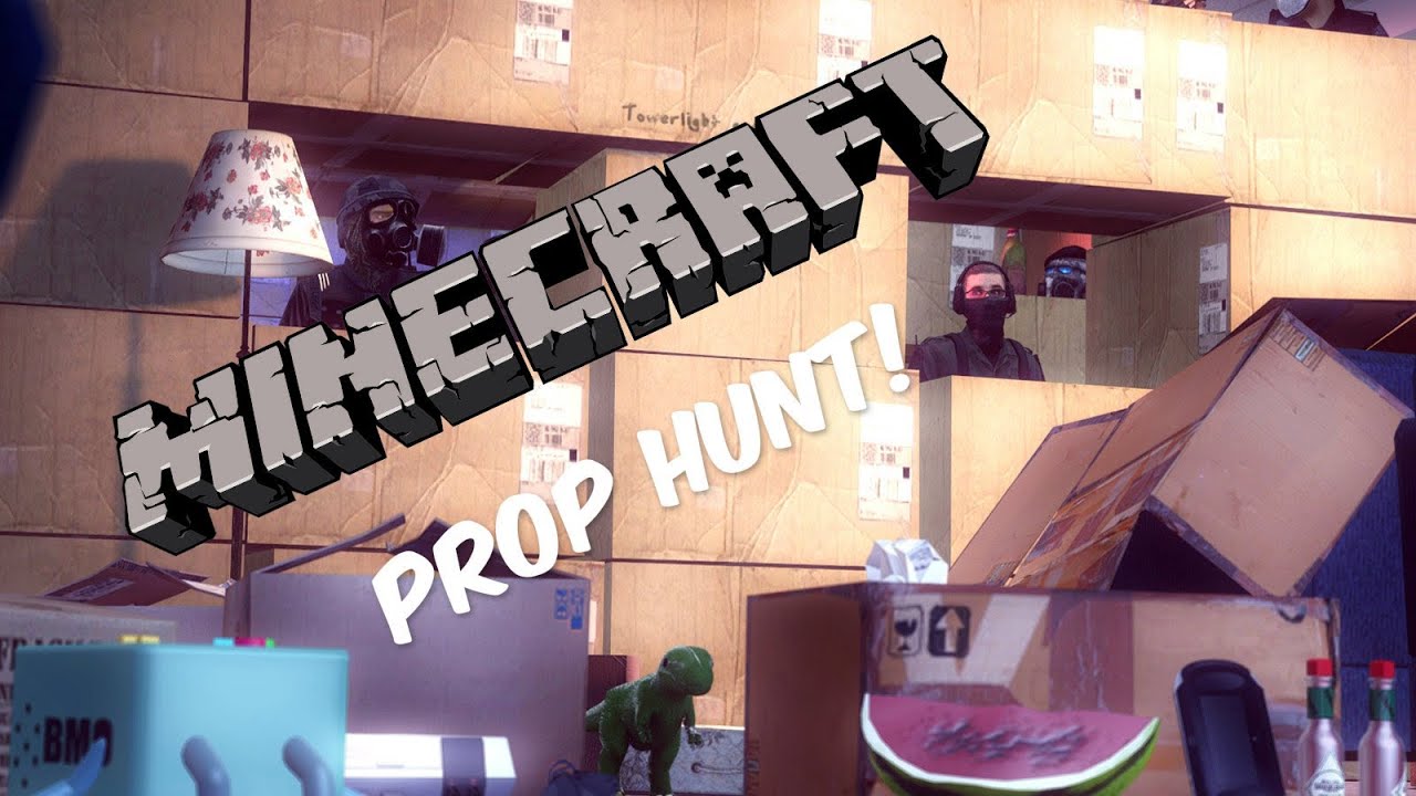 PROP HUNT EN MINECRAFT!! - Prop Hunt y Parkour - Minecraft - YouTube