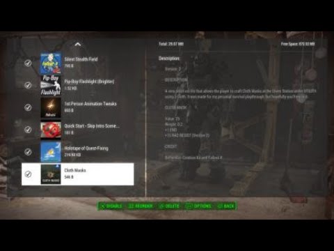 Fallout 4 - Mod load order - YouTube