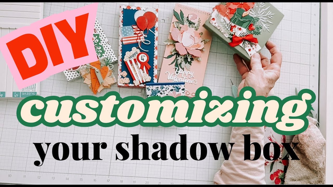 Customize These Shadow Box Sizes | Punch Board Technique - YouTube