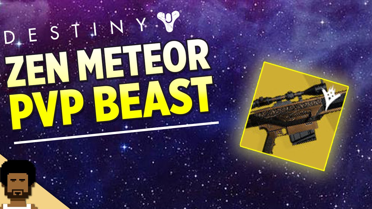 Destiny: ZEN METEOR is a PVP BEAST - Zen Meteor Exotic Sniper Gameplay ...