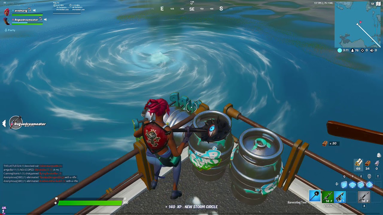 Whirlpool gameplay Fortnite chapter 2 season 3 - YouTube