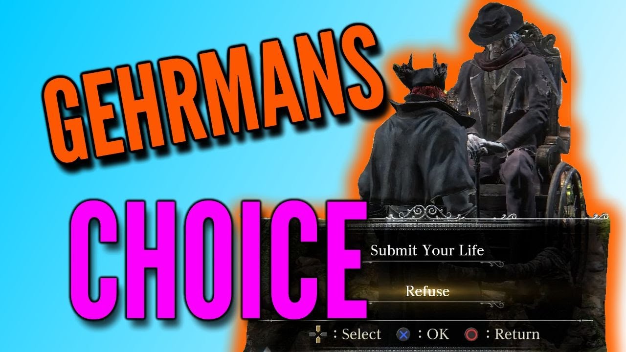 BAD ENDING OR TRUE ENDING??? | The Final Bloodborne Best Moments - YouTube