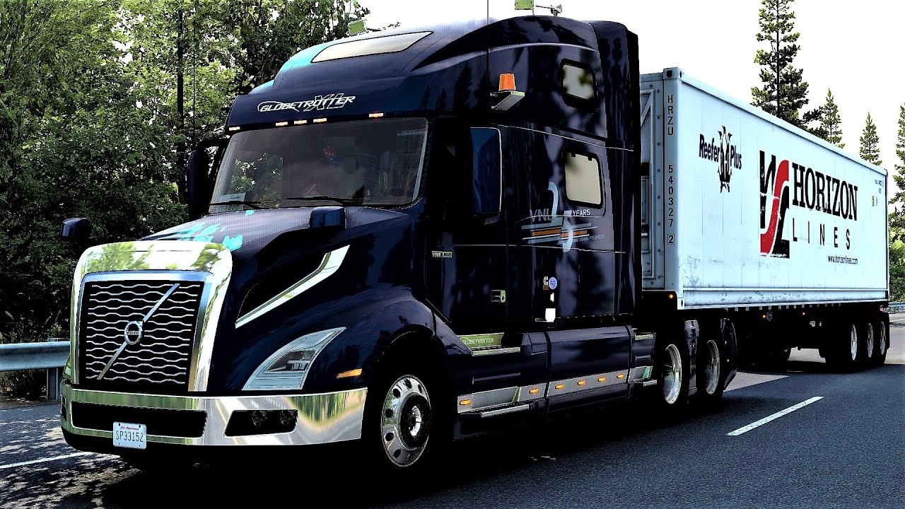 ATS Mods [v1.47] SCS - New Volvo VNL - American Truck Simulator 4K ...