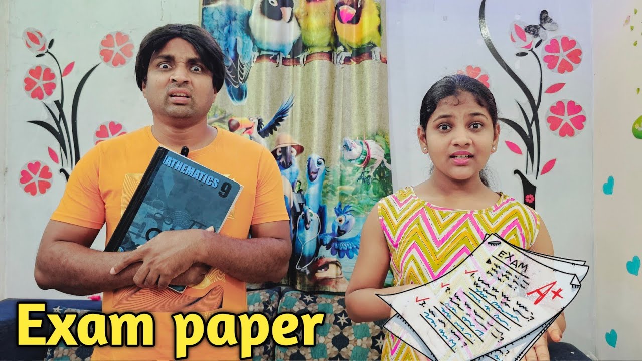 Monika Exam paper Results | comedy video | funny video | Prabhu sarala ...