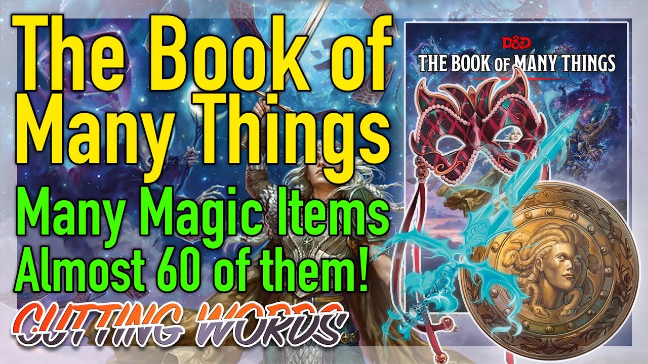 The Book of Many Things - Magic Items - YouTube