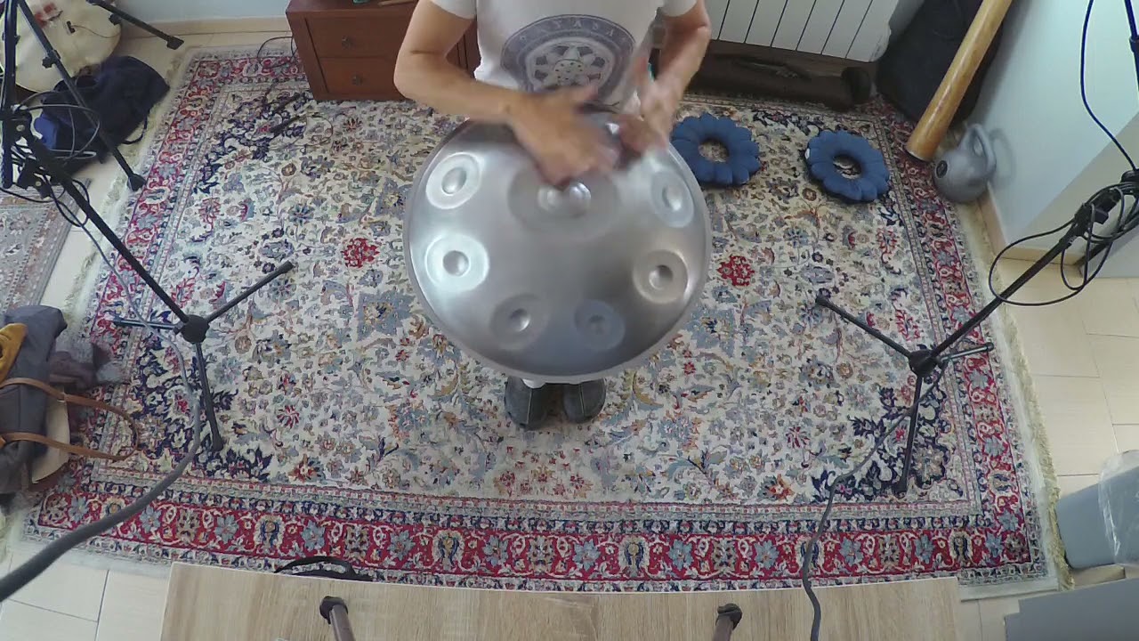 solopan handpan D mystic 432 - YouTube