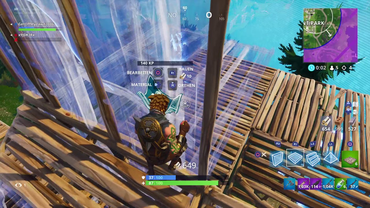 Fortnite intense build fight - YouTube