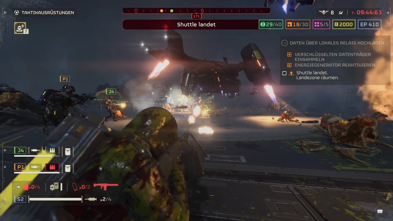 HELLDIVERS 2 - Sample Farming on Estanu - Impossible Difficulty - YouTube