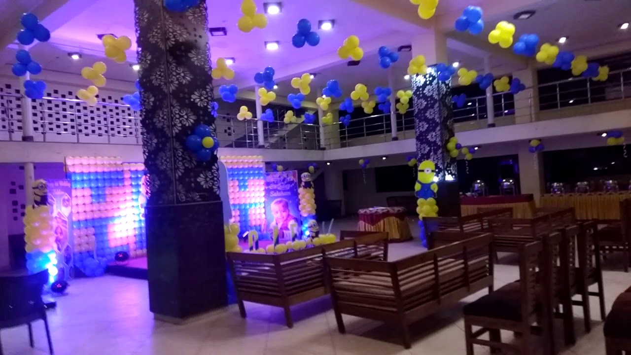 Birthday Theme Decoration in Ranchi - YouTube
