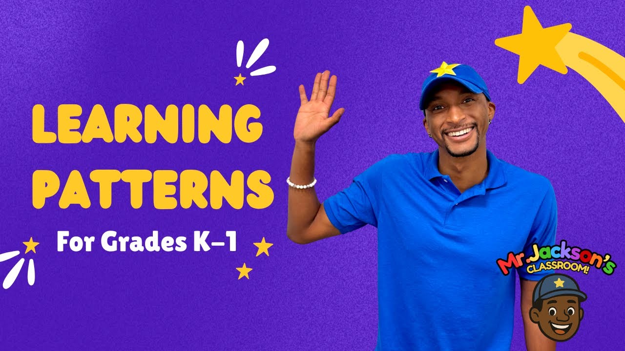 Learn Patterns for Kids | Kindergarten - First Grade Math with Mr ...