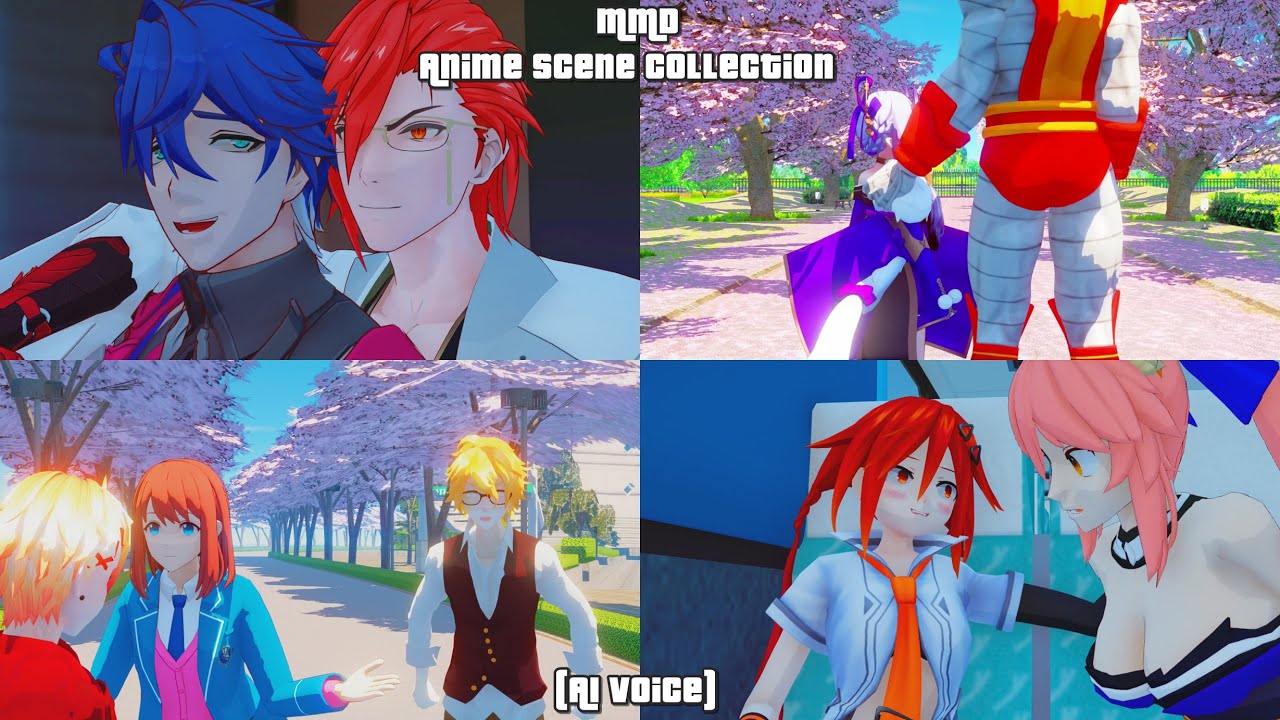 MMD Anime Scene Collection (AI Voice) - YouTube