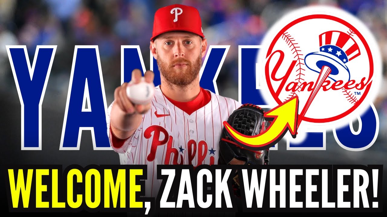 Zack Wheeler OFFICIALLY SIGNS with Yankees! BRONX Celebration Begins ...