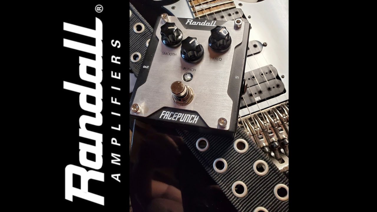 Review & Demo: Randall FacePunch Overdrive effects pedal!! Monster good pedal!! - YouTube