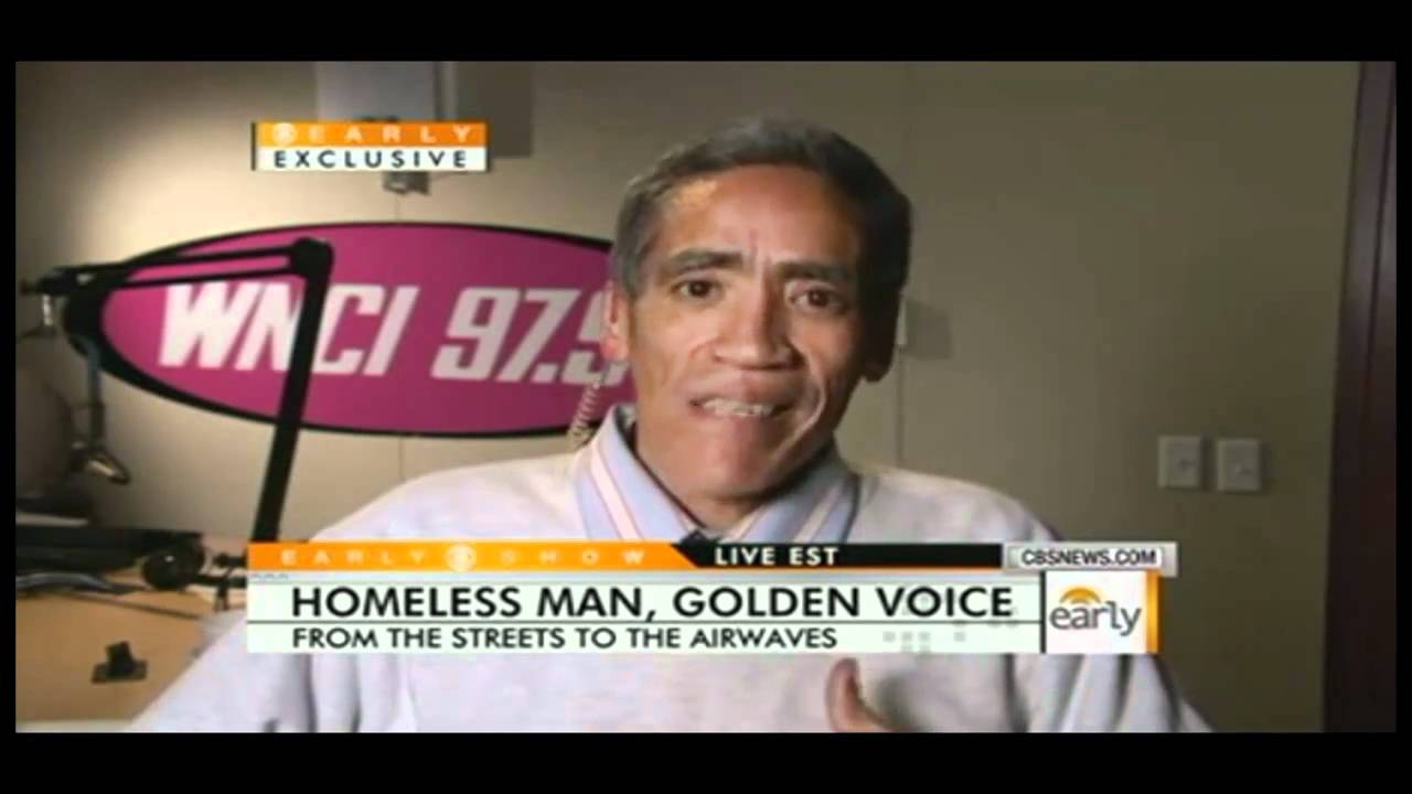 Ted Williams "Man with Golden Voice" Was a Bum, Now a Online Sensation ...