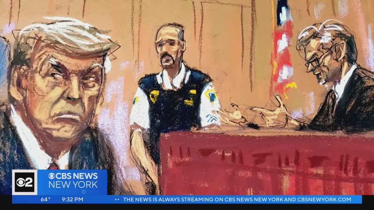 Supporters welcome Trump back in Florida after arraignment in NYC - YouTube