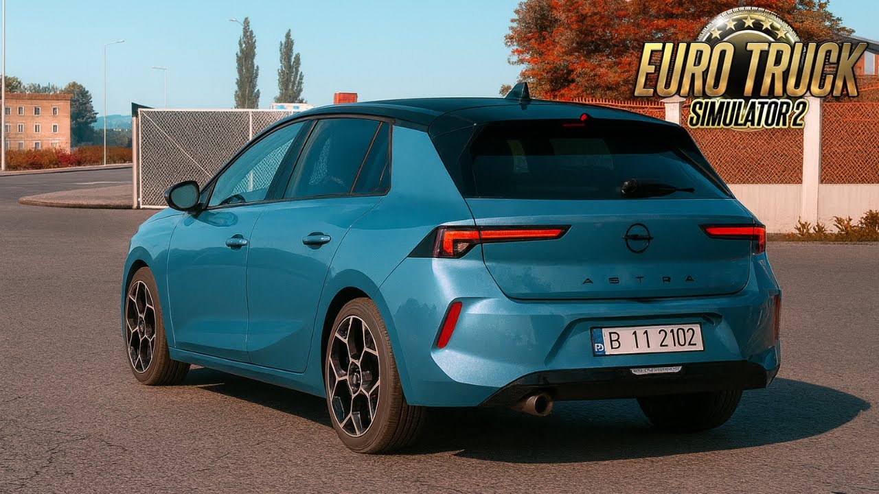 OPEL ASTRA - EURO TRUCK SIMULATOR 2 - ETS2 - YouTube