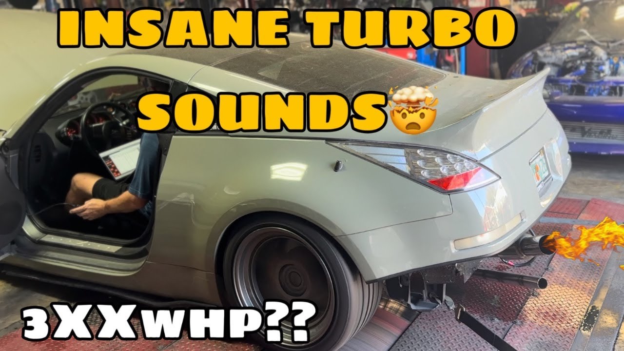 My Boosted DE Finally Makes Some Power!! 350Z Hits The Dyno Again - YouTube