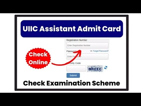 UIIC Assistant Admit Card 2024; Exam Date & Scheme Details - YouTube