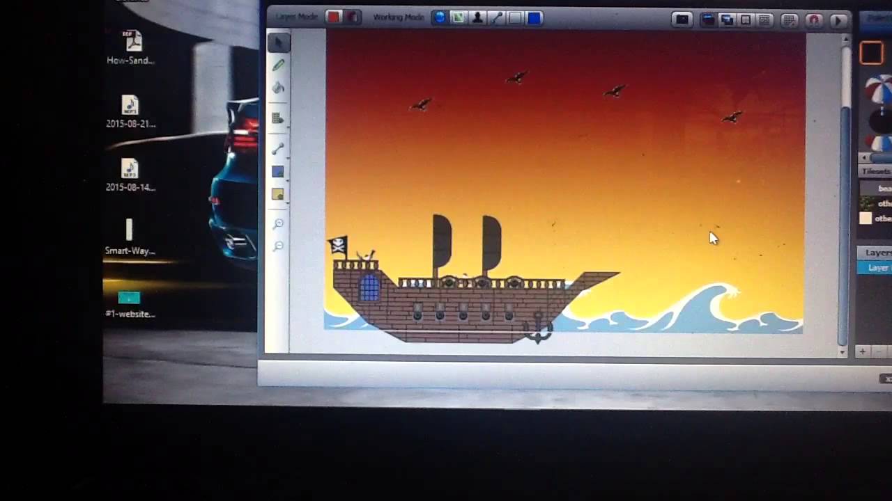 Creating scene transitions with stencyl - my pirates game - YouTube