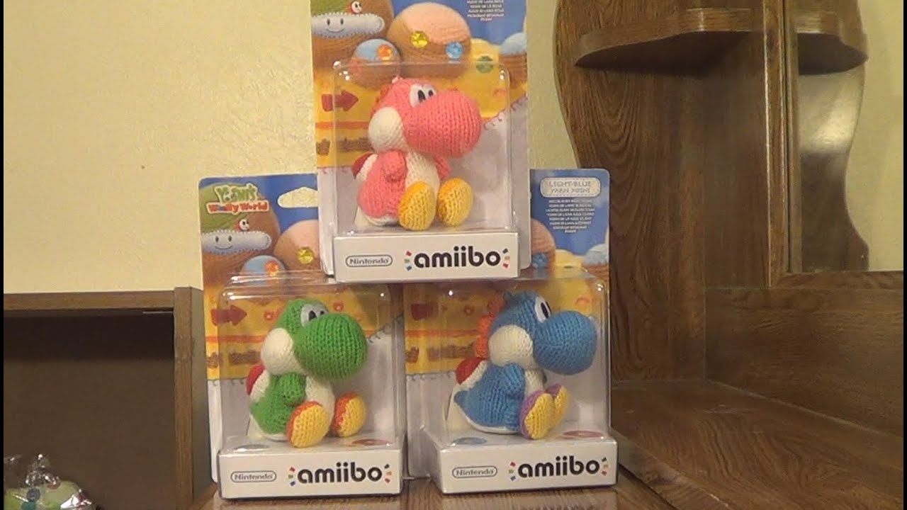 Unboxing Yarn Yoshi Amiibo - YouTube
