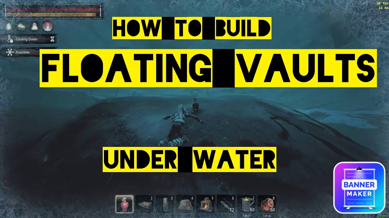 How to make floating vault underwater conan exiles age of war ps4/Ps5 ...
