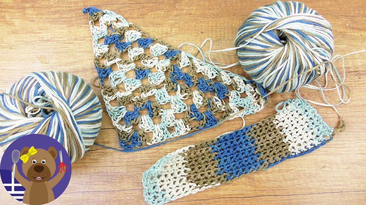 Color pooling ιδέες! 2 διαφορετικές ιδέες για πλεκτά με αυτό το πολύ ...