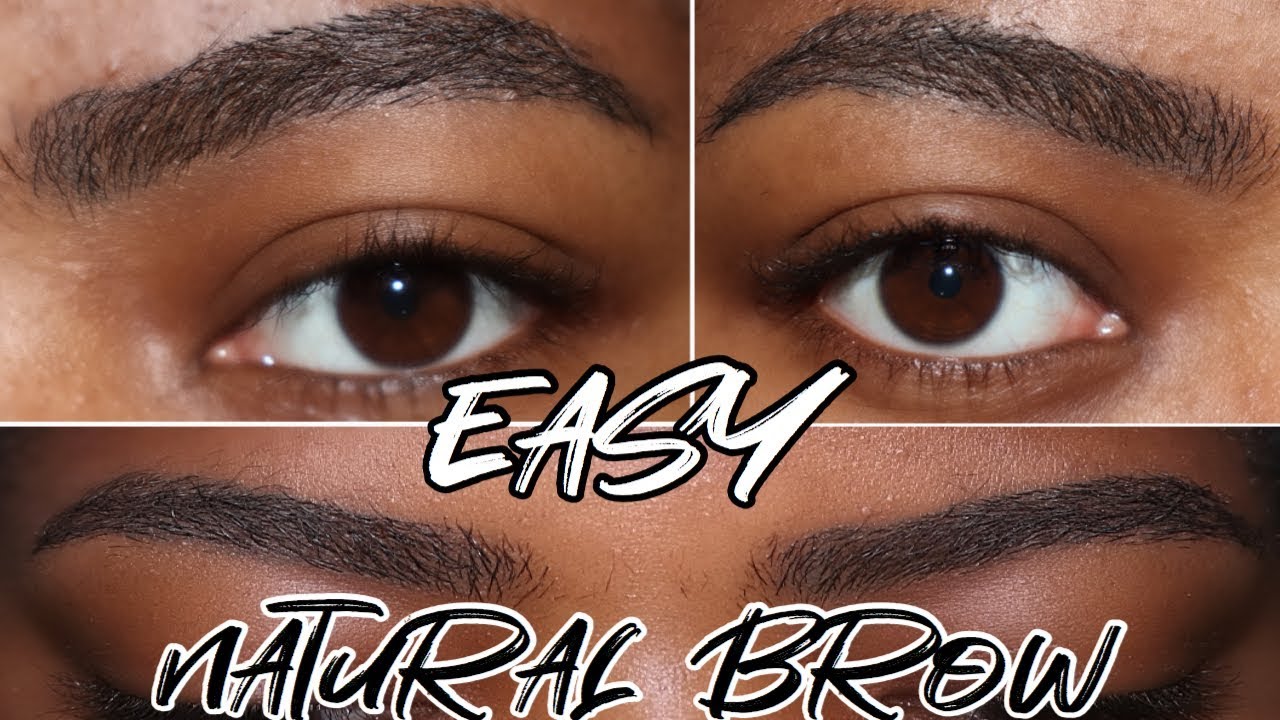 EASY, NATURAL EYEBROW TUTORIAL for Beginners (Drugstore-friendly) - YouTube