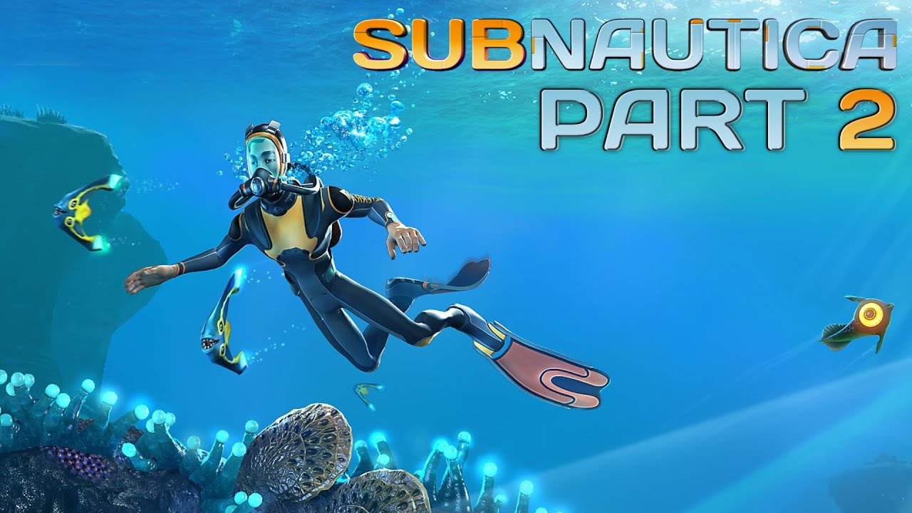 MY FIRST ENCOUNTER WITH THE REAPER LEVIATHAN | Subnautica - Part 2 ...