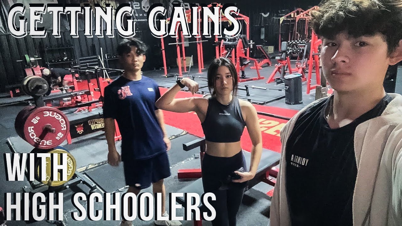 HIGH SCHOOLERS GETTING GAINS?! - YouTube