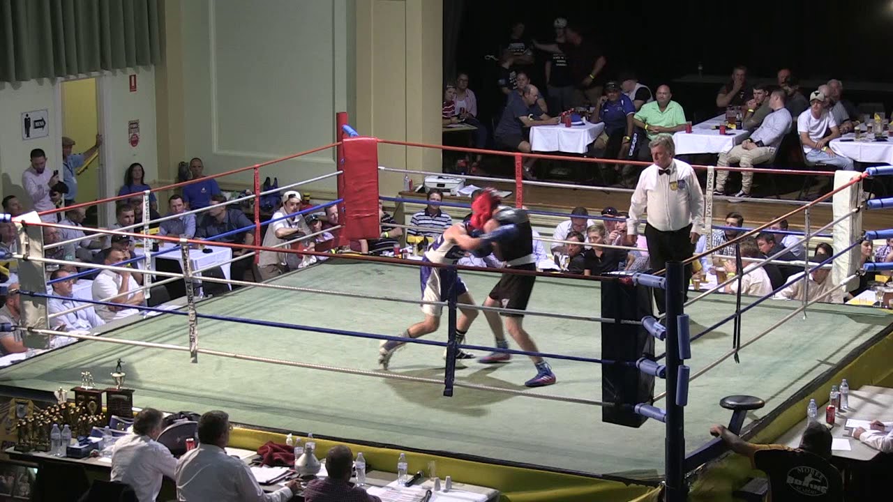 Ron Dean ( Lightening Ridge) vs Zac Hobden (Narrabri) Boxing - YouTube