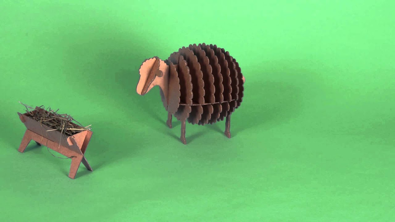Cardboard Sheep - YouTube