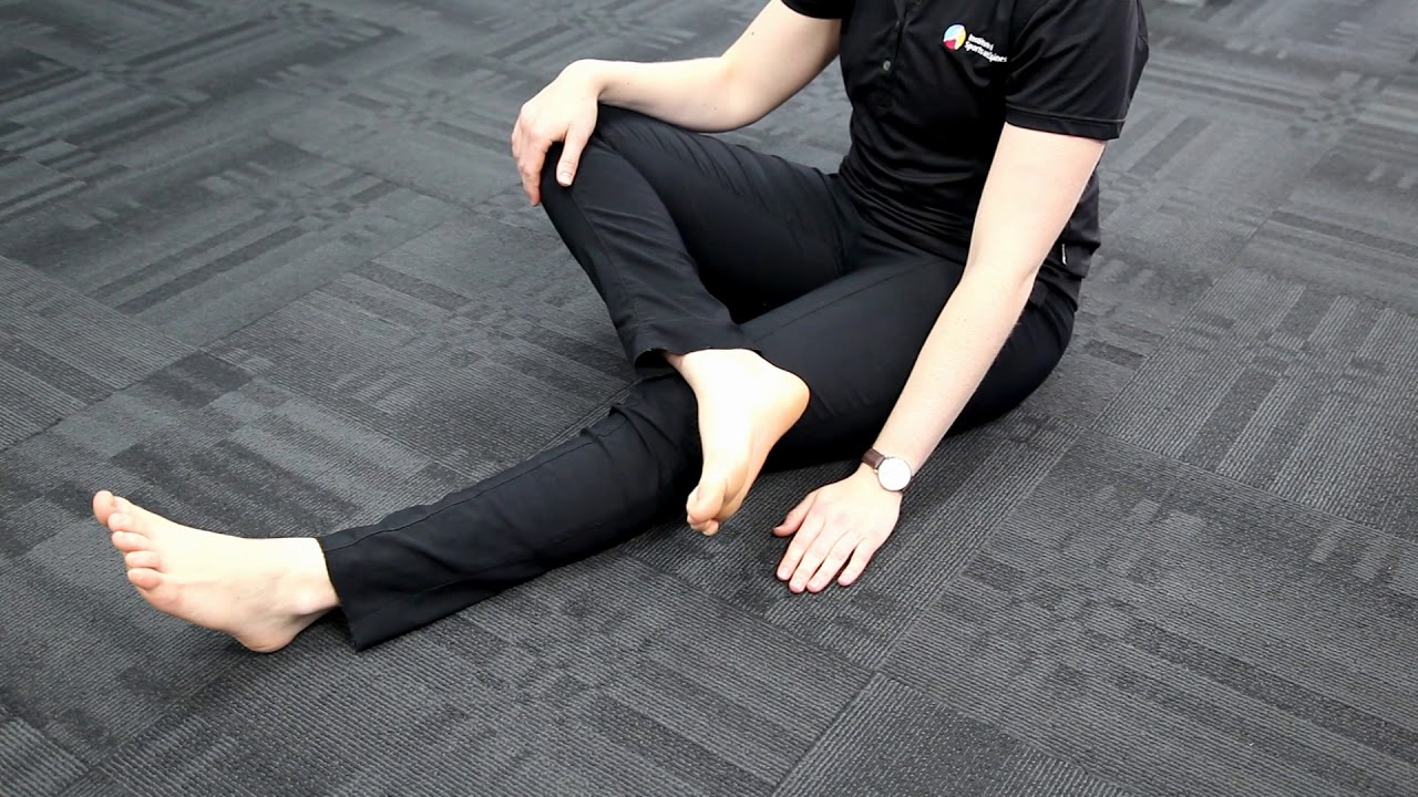 DNS Foot stretch - YouTube