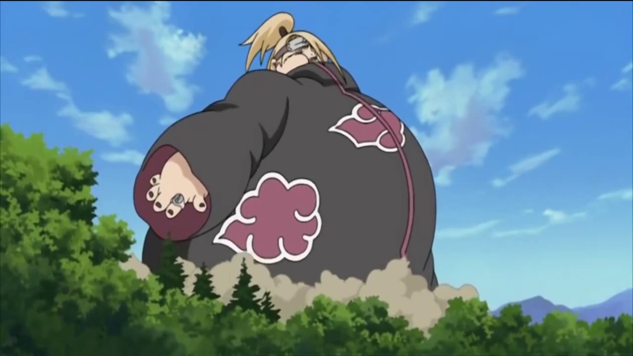 Sasuke Fight : Sasuke vs Deidara - YouTube