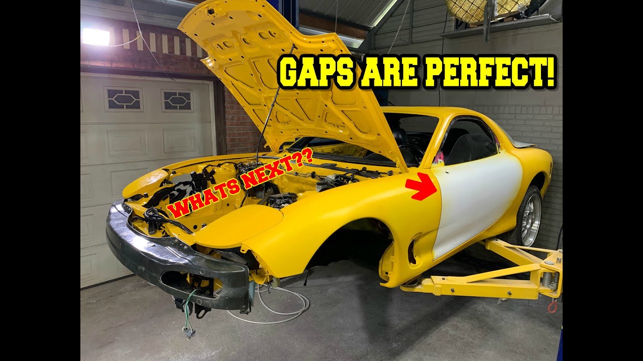 Rebuilding the CHEAPEST wrecked V8 Mazda RX7 FD [part 15] - YouTube