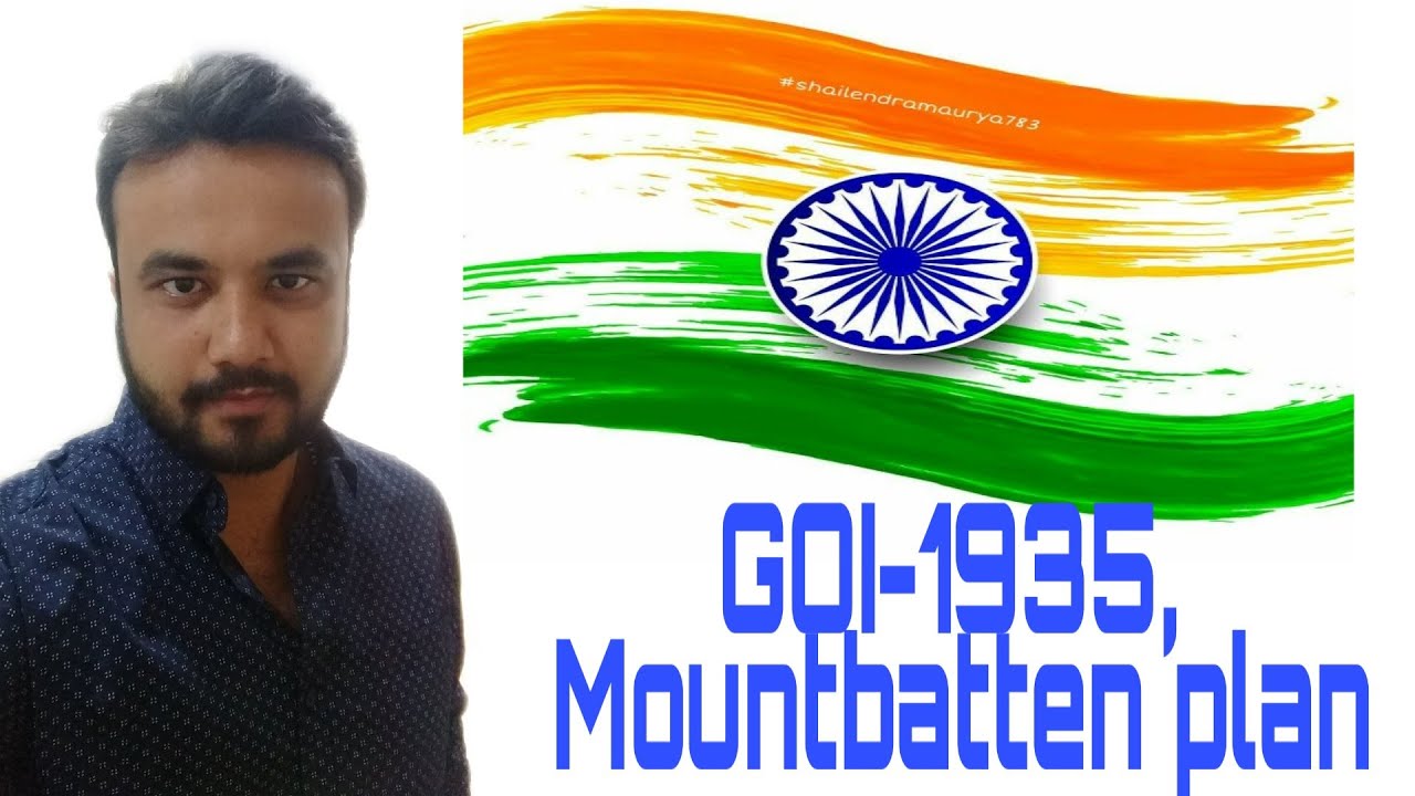 GOI-1935, Mountbatten plan - YouTube