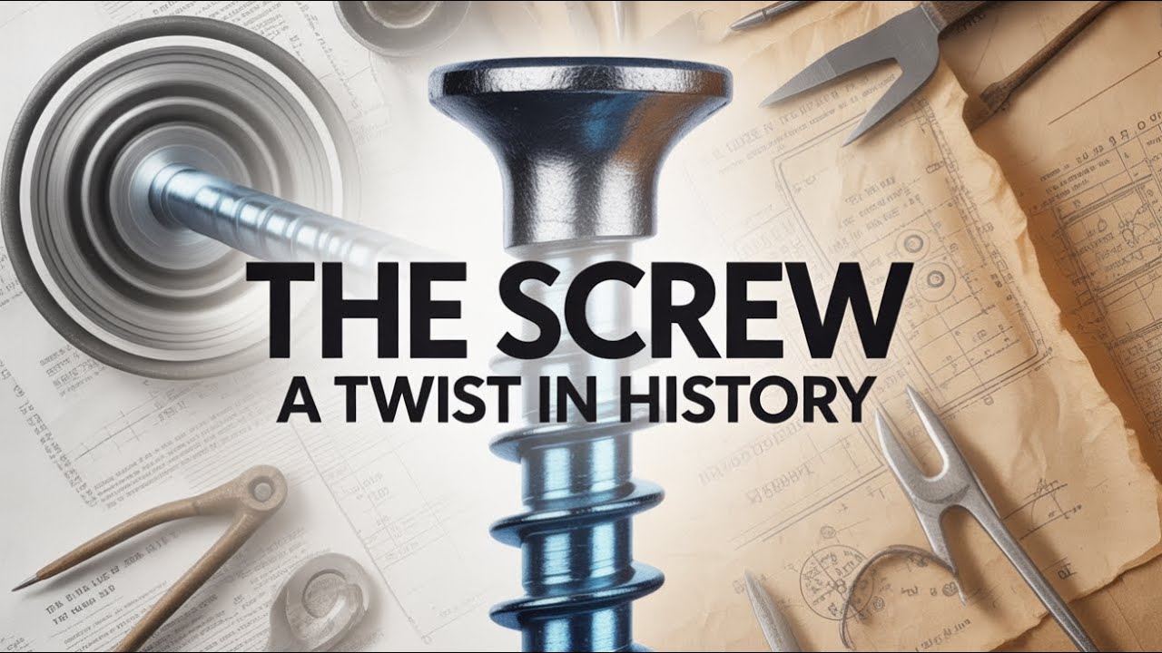The Screw: A Twist in History #inventionhistory #industrialrevolution # ...