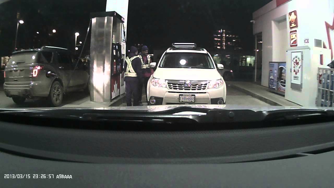 Stupid Lady Driver budging in line At Petro Canada in Richmond,BC - YouTube