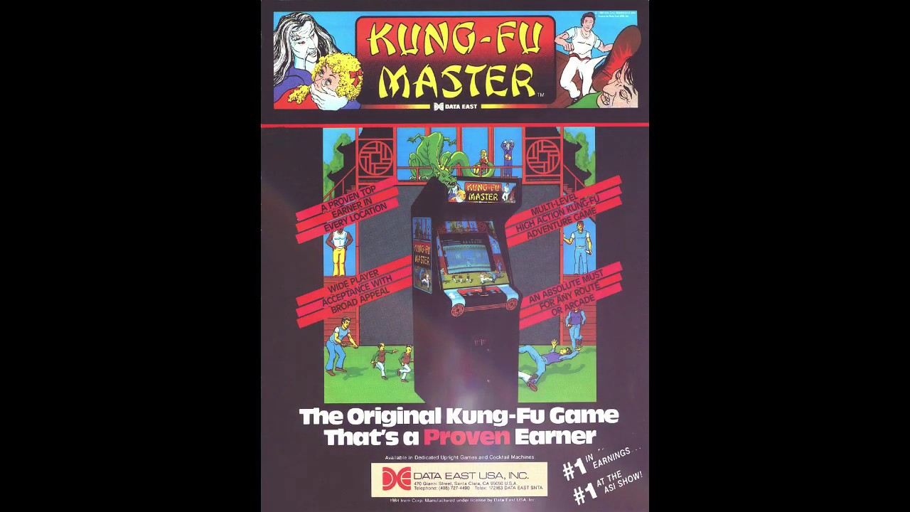 KUNG FU MASTER ARCADE SOUND TRACK - YouTube