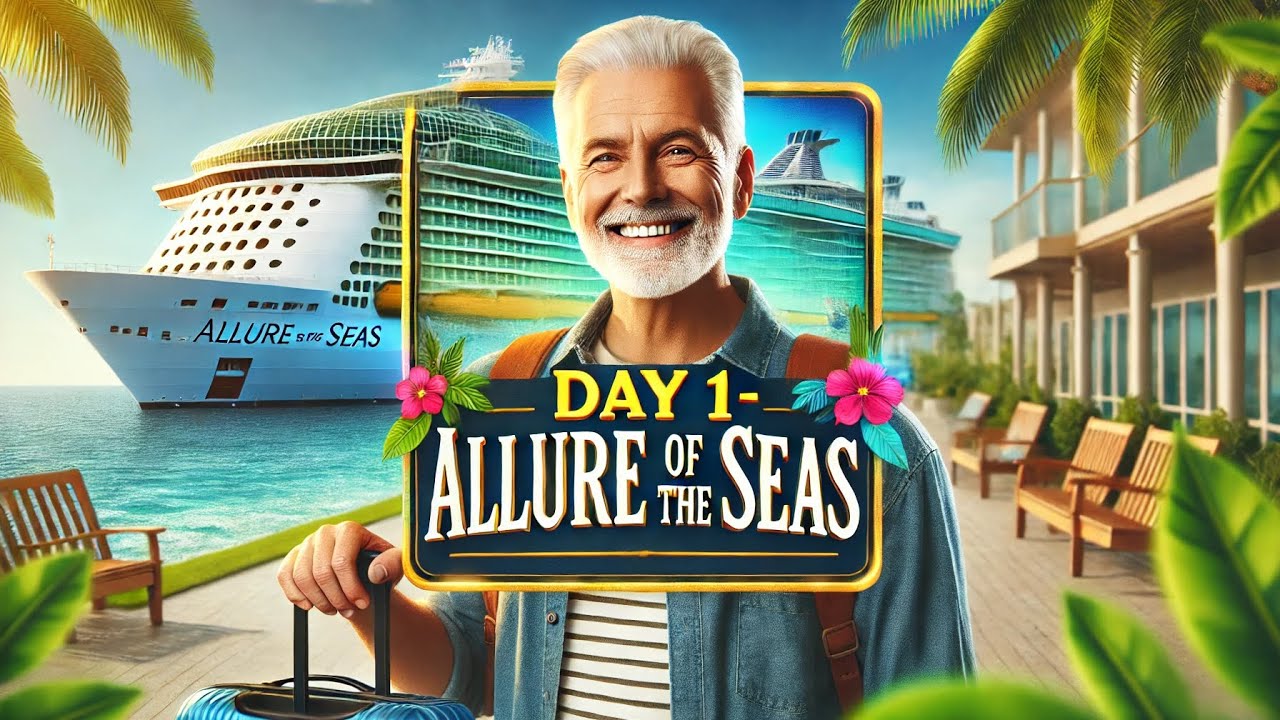 Day 1 - Allure of the Seas Embarkation Day Adventure - YouTube