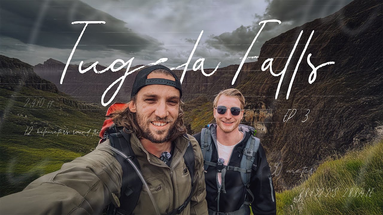 Hiking Tugela Falls with Michael & Tristan | South Africa Adventure ...
