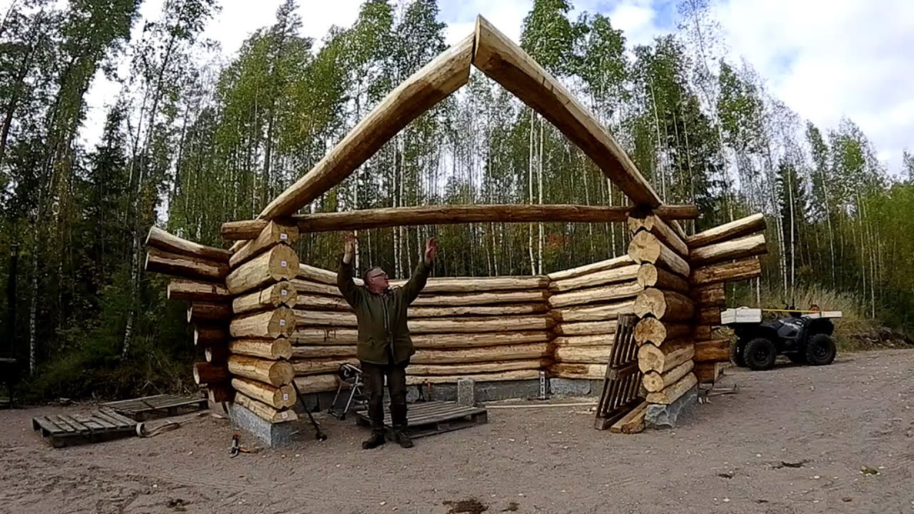 Log building 101 (2021) Part 18 - YouTube