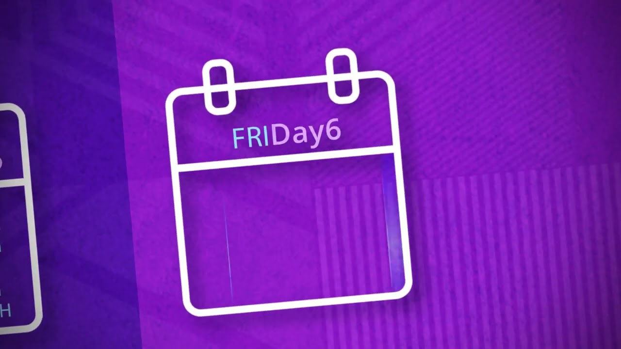 Celebrate National Family Week 2022! BFF Calendar - YouTube