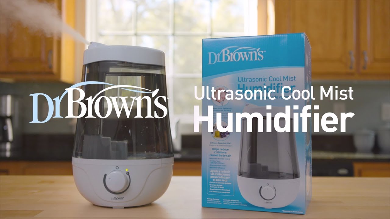 Dr. Brown’s® Ultrasonic Cool Mist Humidifier - YouTube