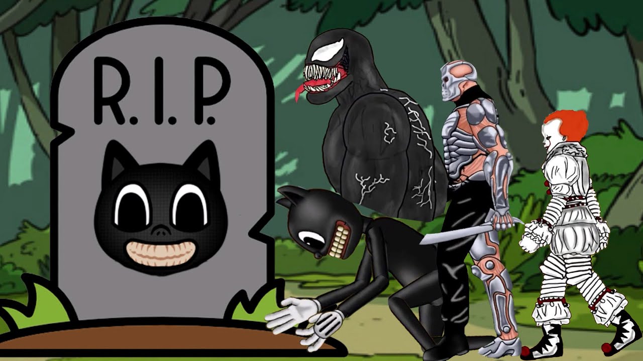 Cartoon Cats - IT Pennywise, Venom, Uber Jason - Drawing Cartoons 2 ...