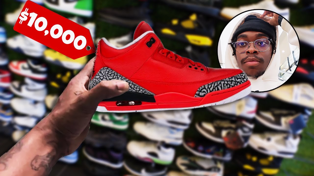 I Went To The Most EXPENSIVE Shoe Store in LA ! - YouTube