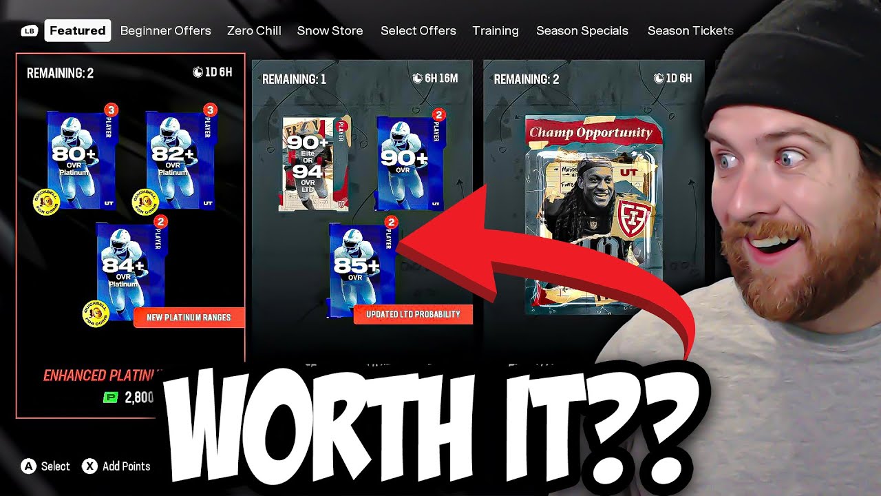 I OPENED THE ENHANCED PLATINUM BUNDLE & MYSTERY PACKS IN MADDEN 25! - YouTube