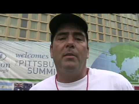 PA: Bill Yocum, Steamfitters Local 449, at G20 Clean Energy Jobs Rally ...