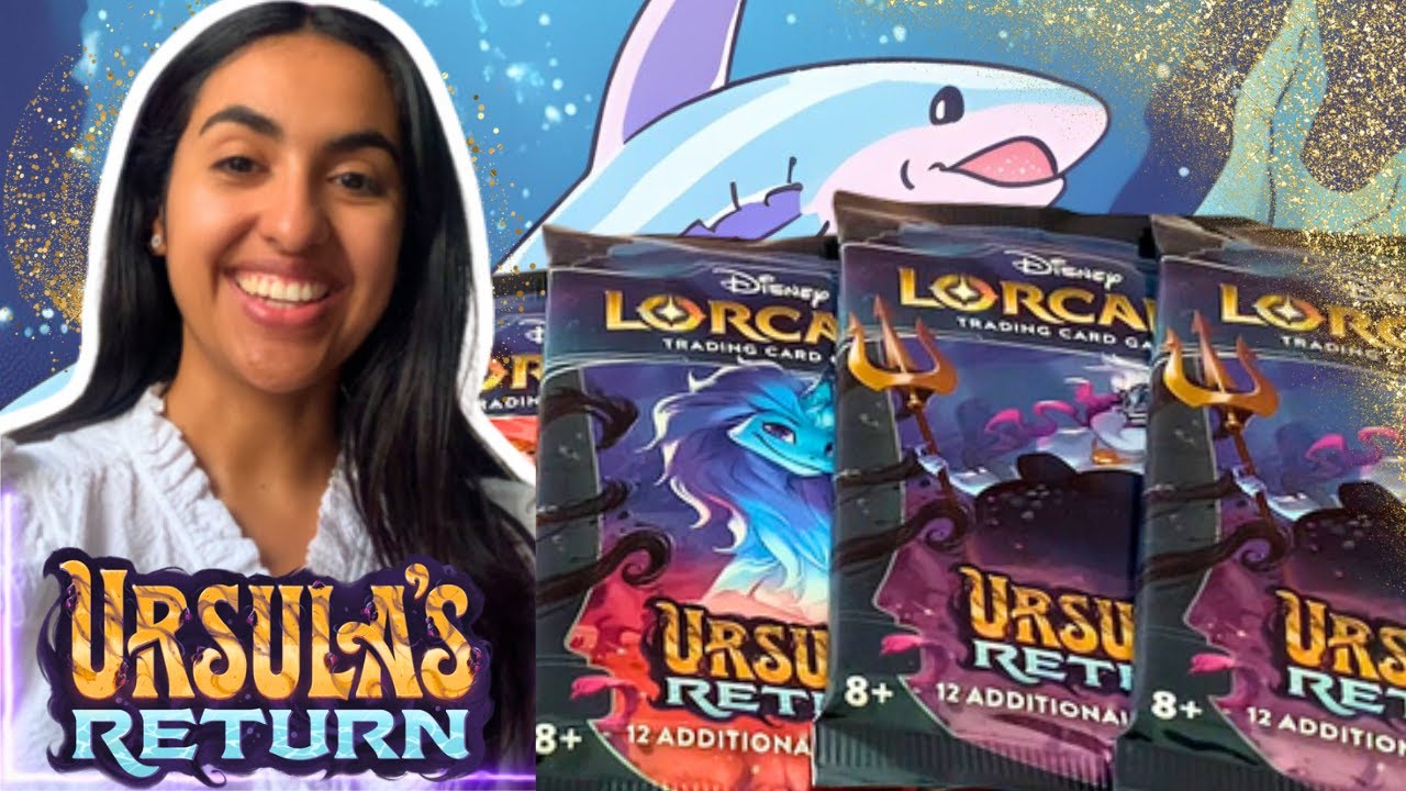 Magic in Every Pack! Opening Lorcana Ursula’s Return Blister Packs ...