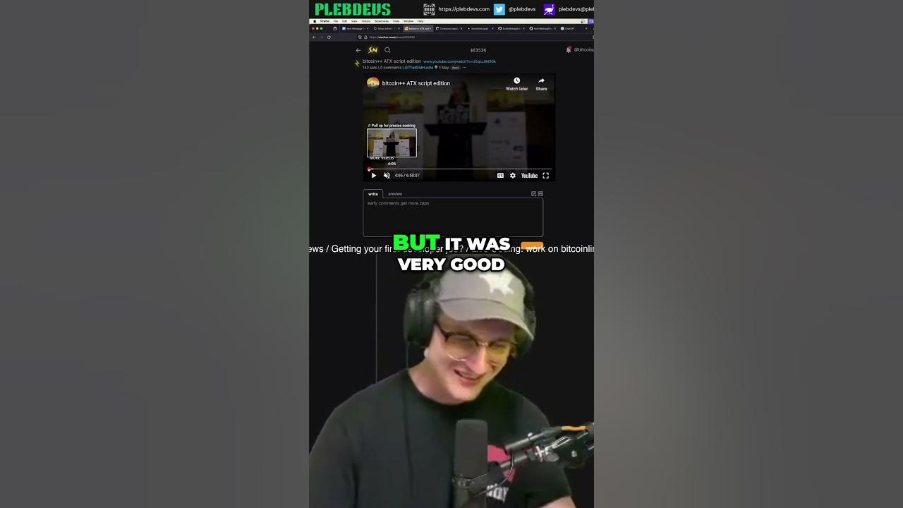 Rusty's United Bitcoin++ #developer #bitcoin - YouTube