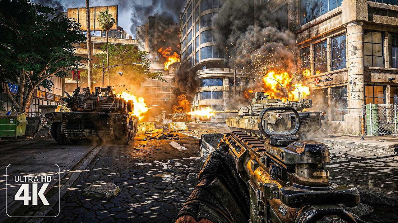 Invasion of Venezuela｜Call of Duty Ghosts｜4K - YouTube